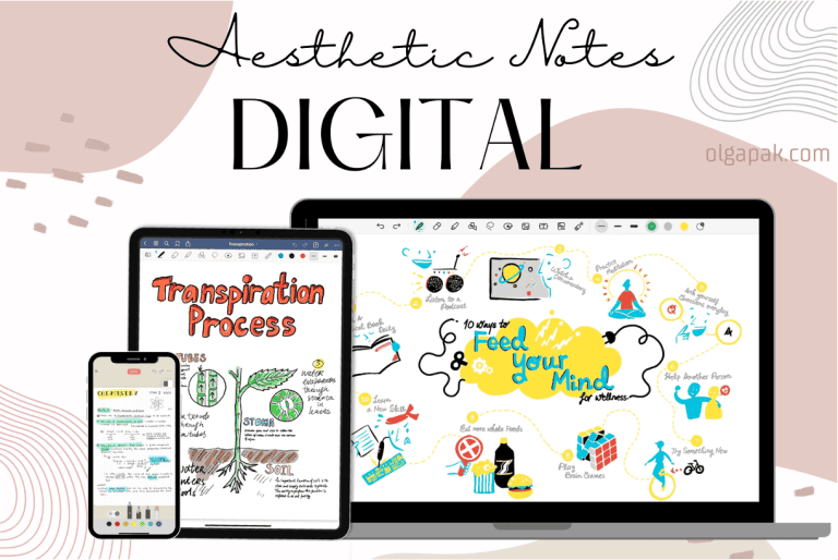 Aesthetic Notes: How to Elevate Your Note-Taking Game - olgapak.com