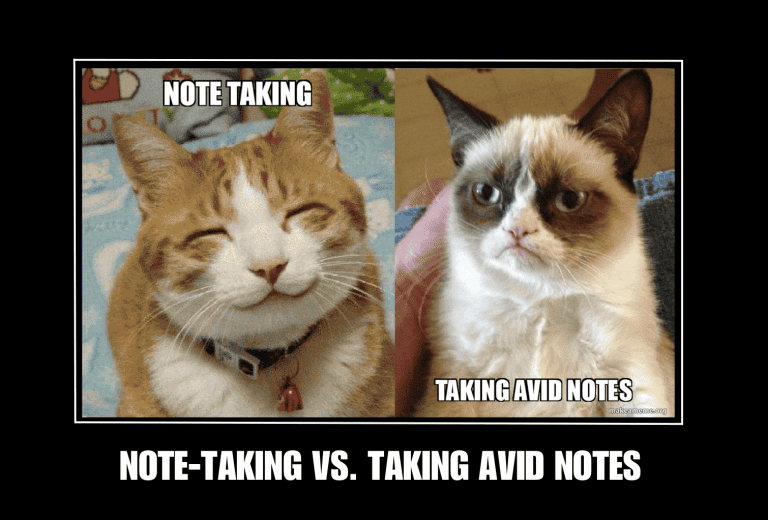27 Hilarious Note-Taking Meme Moments We've All Faced - olgapak.com